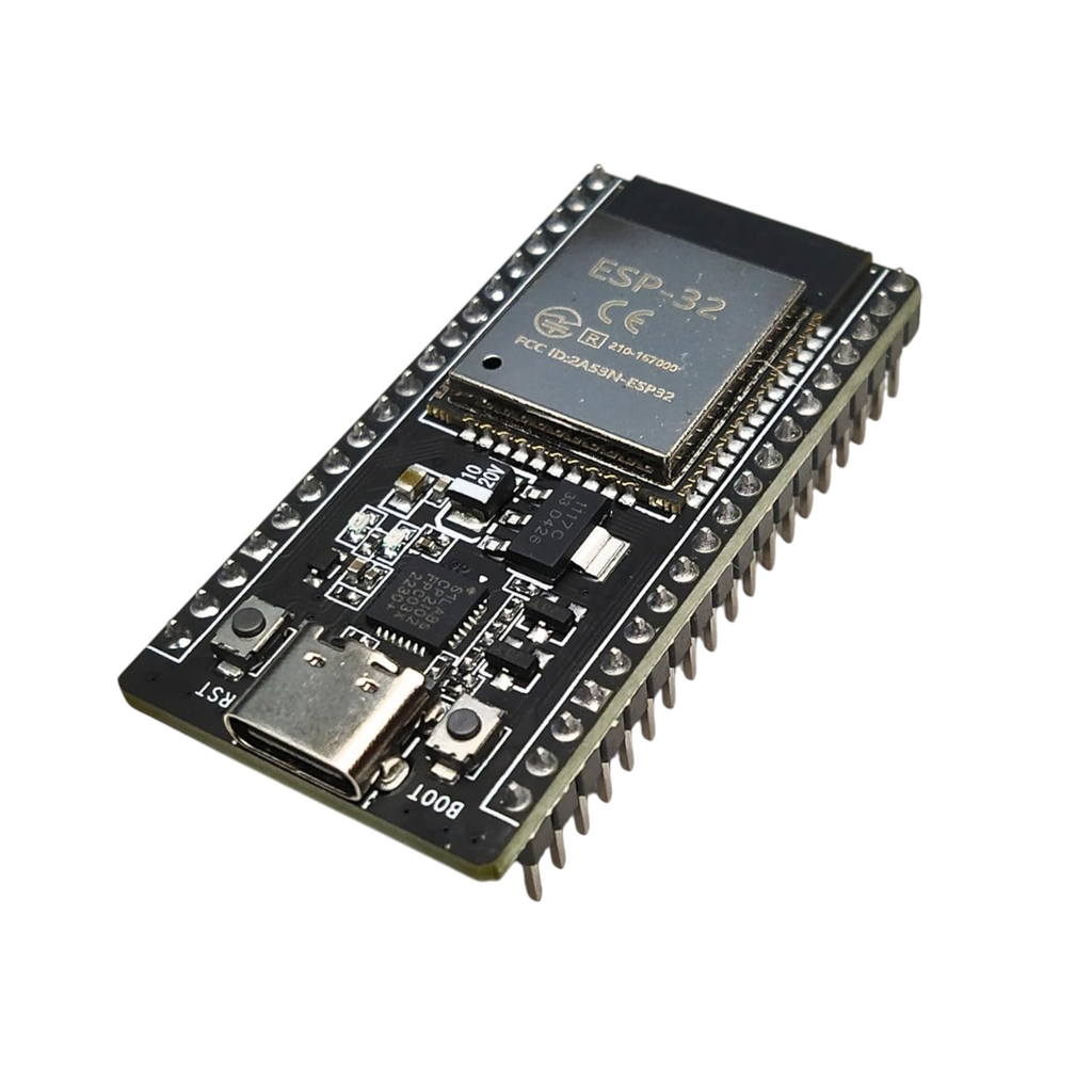 ESP32 WROOM-32 C Type CP2102 USB Dual Core WiFi + Bluetooth 38 Pins Development Board | Robodo