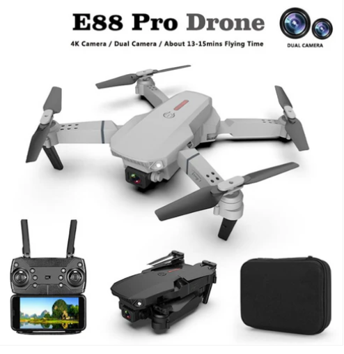 E88 Pro Drone Kit with 1080p HD Dual Cam Module | Robodo