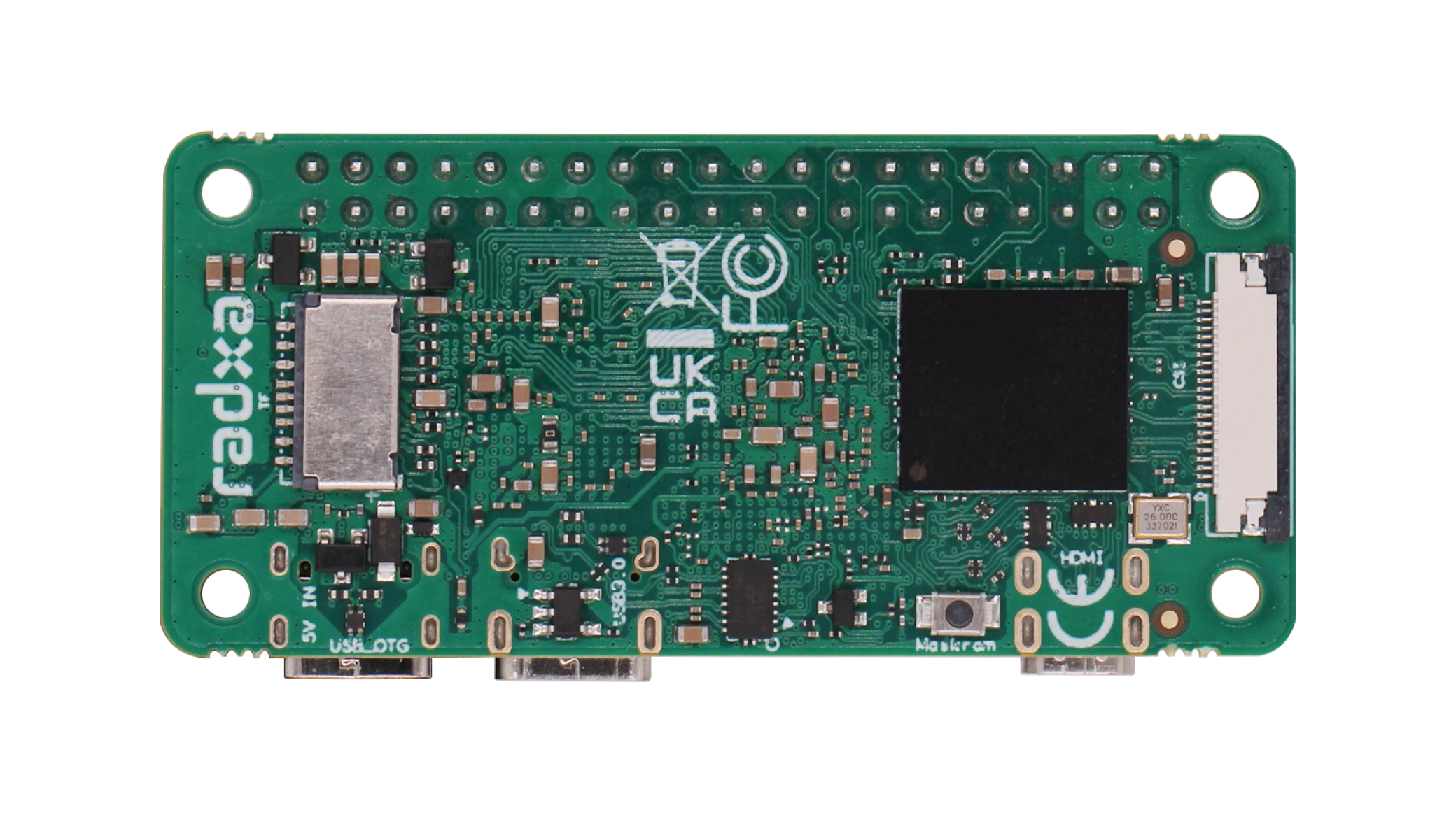 Radxa ZERO 3W Single-Board Computer Raspberry Pi Alternative - Tiny ...