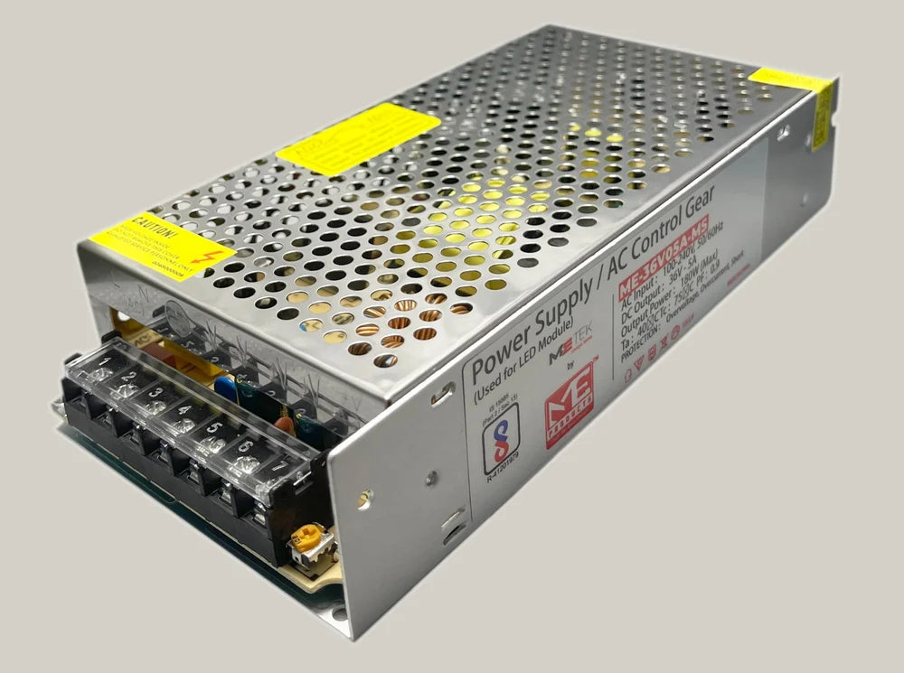 METEK 36V 5A 180W Enclosed Power Supply ME-36V 05A-MS – Compact ...