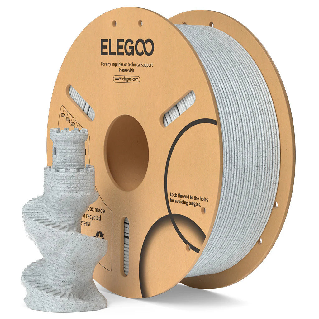 Elegoo PLA Filament (Marble)1.75mm Special Colored 1KG | Robodo