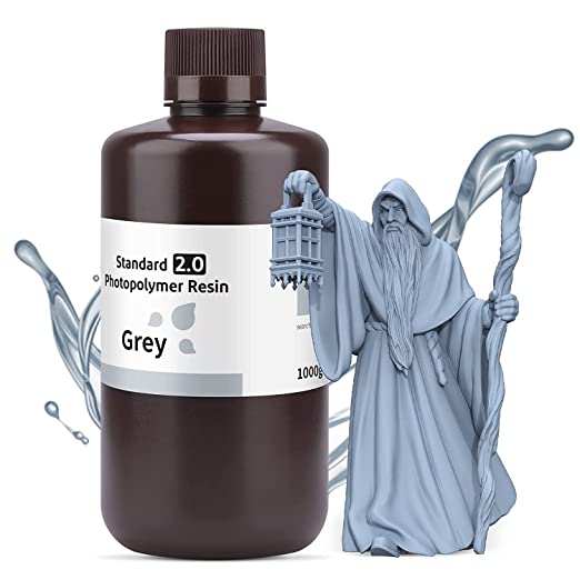 ELEGOO Standard Resin 2.0 – High Precision 3D Printer Resin for Smooth ...