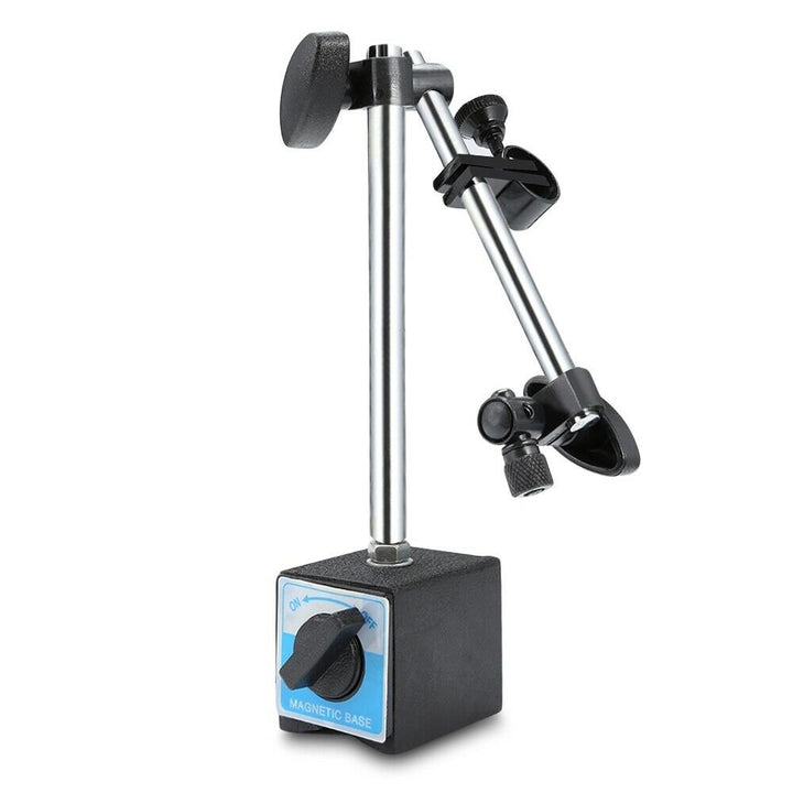 Magnetic Dial Indicator Stand with Fine Adjustment Universal Arm Base for Precision Measurement ...