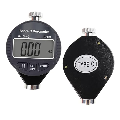 Rubber Hardness Tester Shore C Digital Durometer Type C 0–100HA Range 0 ...