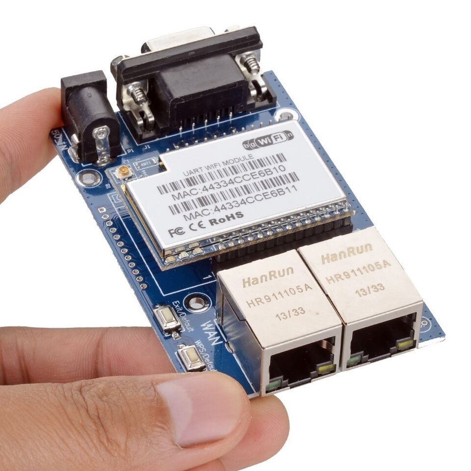 UART to WIFI Wireless Module Ethernet to WIFI Wireless HLK-RM04 with ...