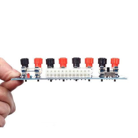 Benchtop Power Board 24 Pin Computer ATX Power Supply Breakout Adapter ...