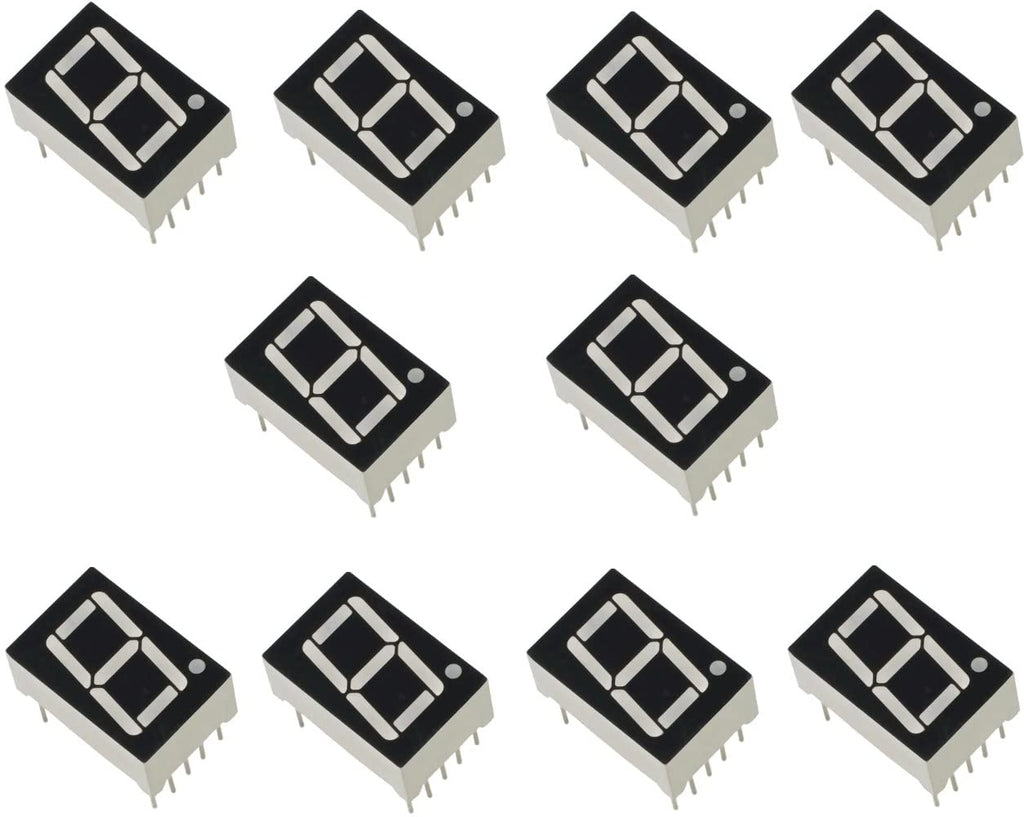 10x1 digit 7 segment display Common cathode | Robodo