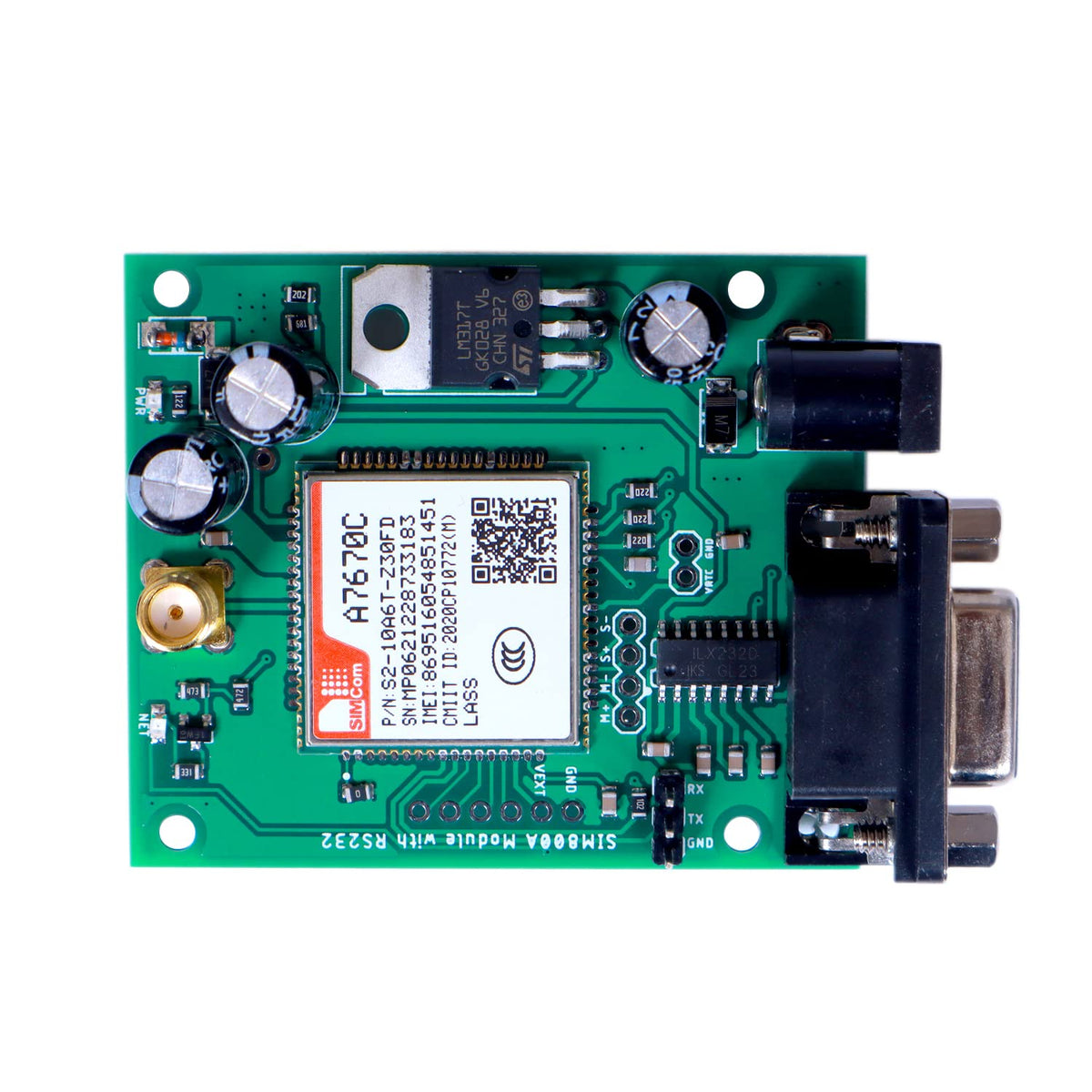 4G LTE Modem RS232 SIM A7670C GSM GPRS Module | Robodo