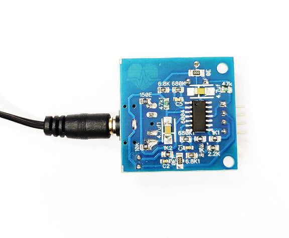 Green Easy Pulse Sensor Heart Beat Sensor HRM2511E | Robodo