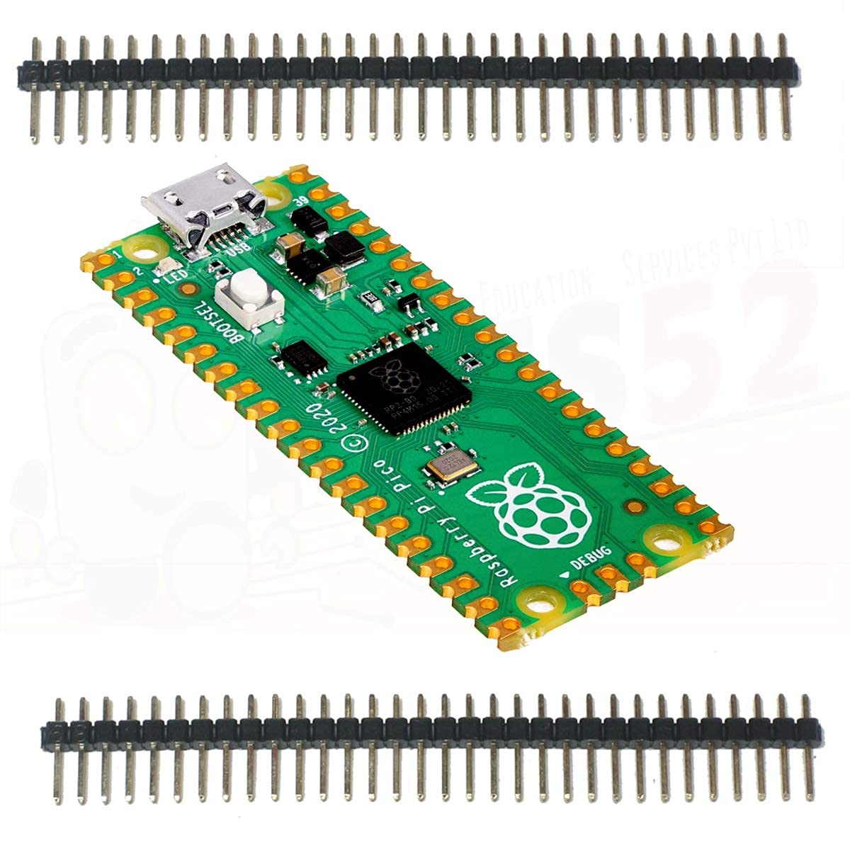 Eklektik Raspberry Pi Pico Rp2040 Starter Kit For Raspberry Pi Pico Microcontroller