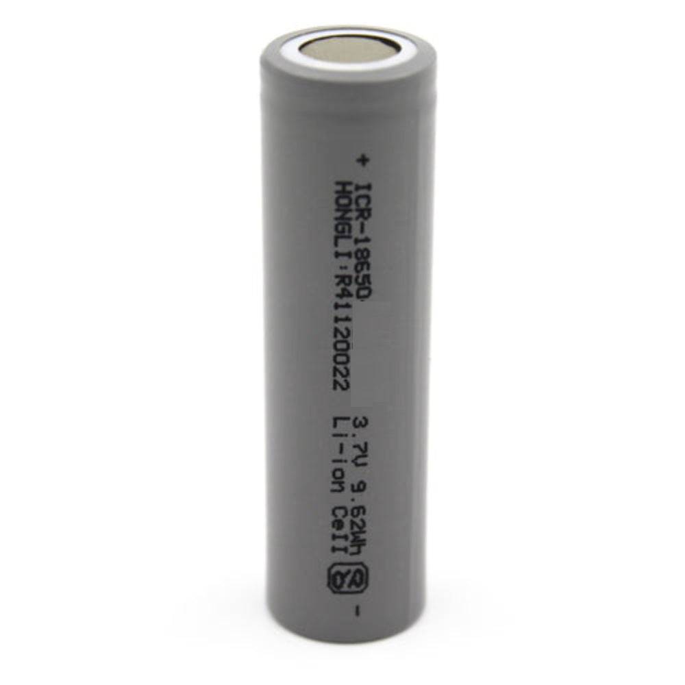3.7V 1300mAh 2C Li-ion 18650 Battery Lithium Ion Rechargeable Cells ...