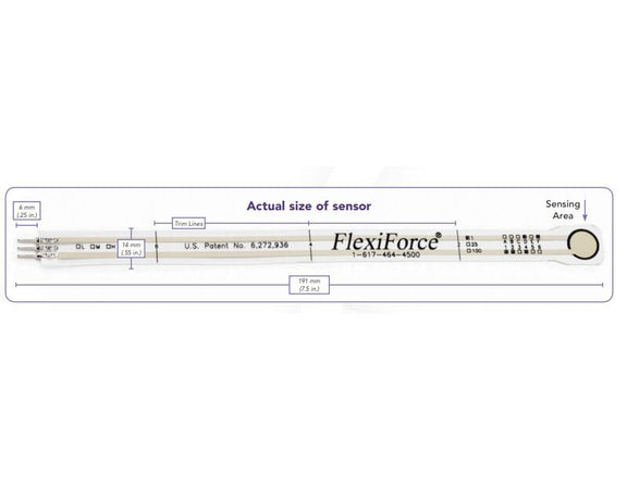 FlexiForce Tekscan A201 Sensor | Robodo